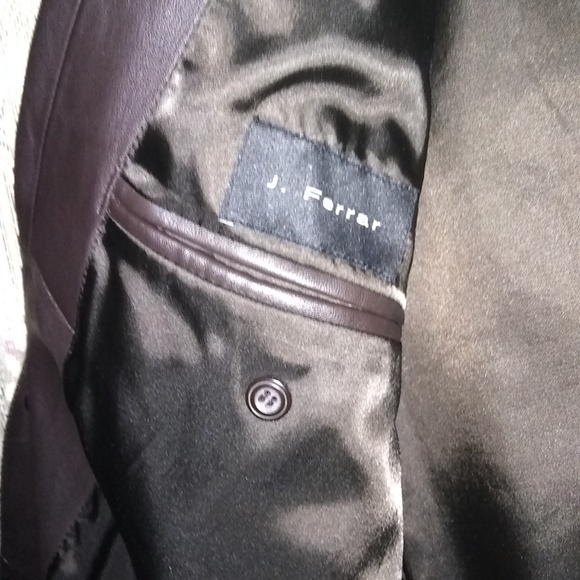 J.Ferrar | Suits & Blazers | J Ferrar Leather Blazer Jacket | Poshmark